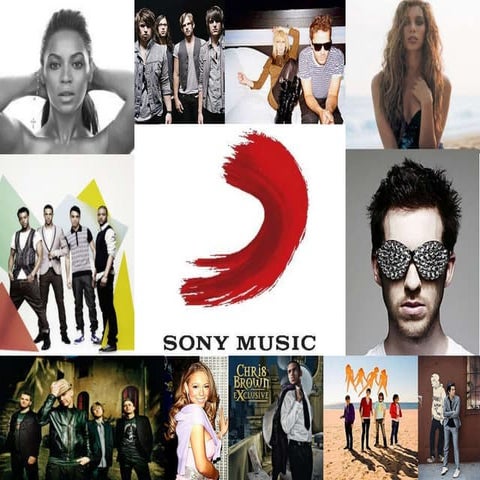 Presentation On Sony Music New | PPT