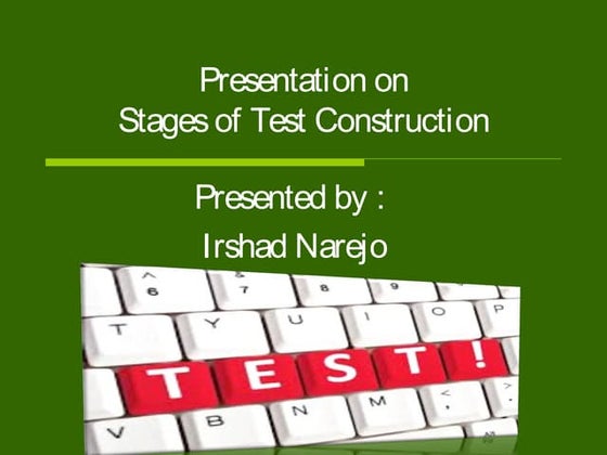 10. practical test | PPT