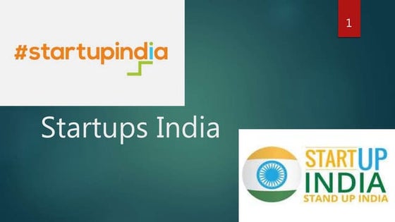 STARTUPS IN INDIA | PPT