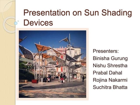 7. Shading devices | PPT