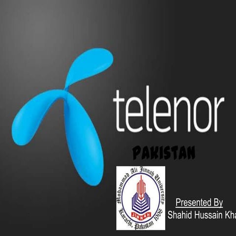Presentation on telenor (CRM) | PPTX