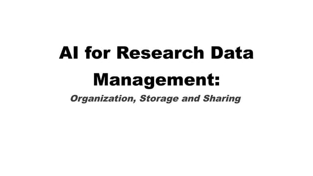 AI Tools for Research | PPTX