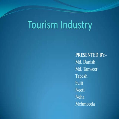 Introduction to Tourism | PPT
