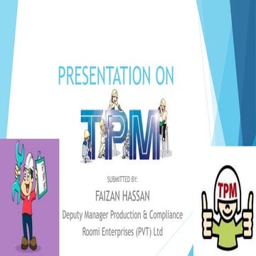 Presentation on tpm | PPTX | Business | Business and Finance