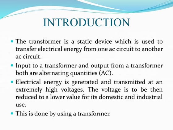 Transformers | PPTX | Technology & Computing