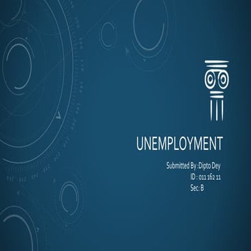 unemployment from micro economics | PPTX
