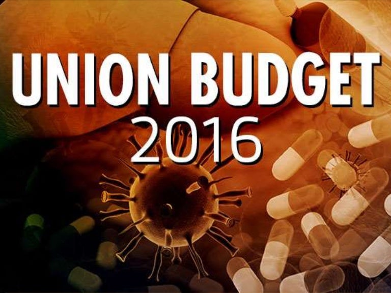 Presentation on union budget.