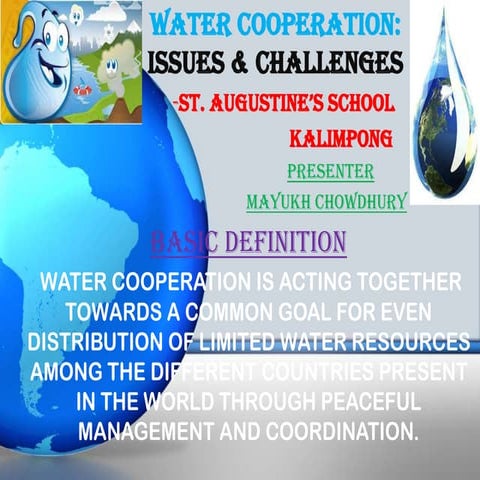 Presentation on water cooperation | PPTX