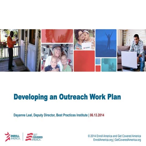 Developing an Outreach Work Plan | PDF