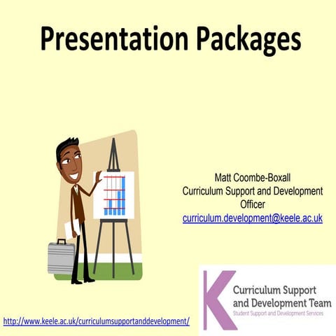 Presentation packages | PPTX