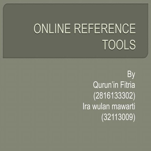 online references tool | PPTX
