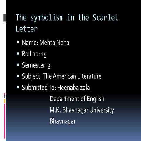 The American Literature | PPTX