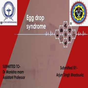 egg drop syndrome in poultry viral .pptx