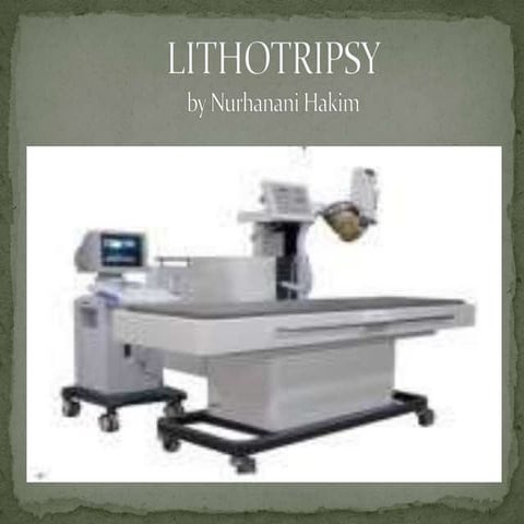 Lithotripsy | PPTX