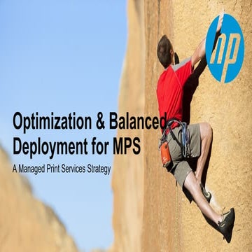 Optimization and Balance deployment for MPS | PPT