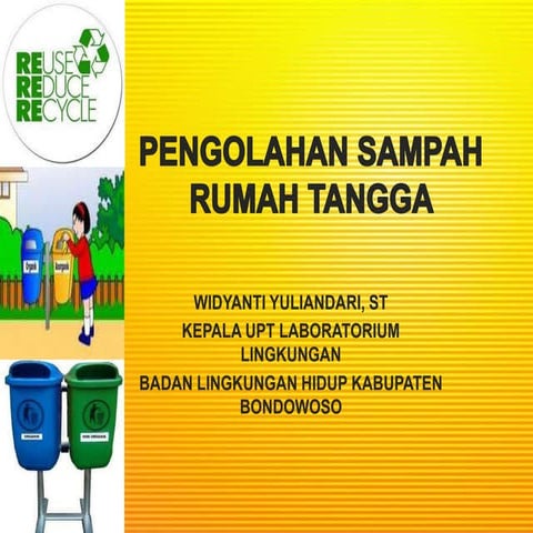 Presentation pengolahan sampah | PPTX