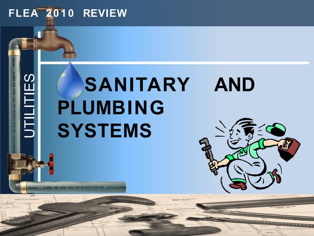 WATER SUPPLY AND PLUMBING SERVICES | PPTX