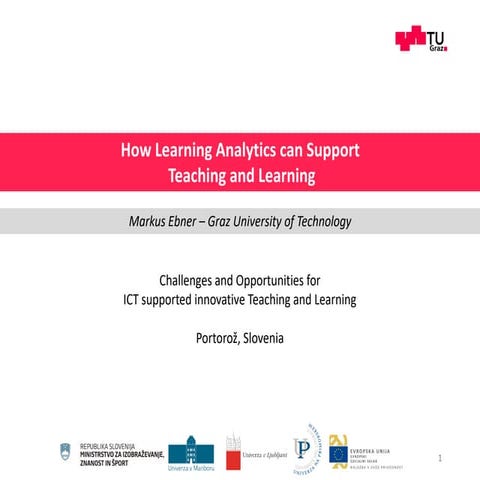 How Learning Analytics can Support Teaching and Learning | PDF