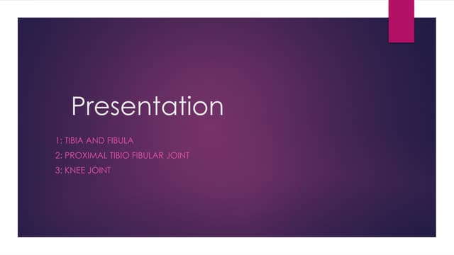 Knee joint (Radiographic projection's) | PPTX