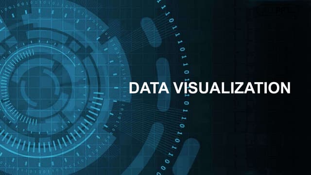 Data visualization with tableau | PPTX