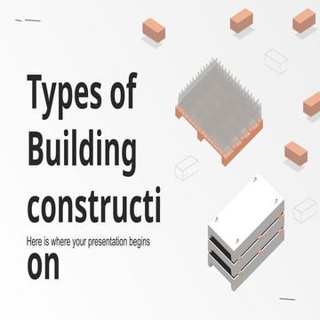 PRESENTATION building material and construction methods | PPTX