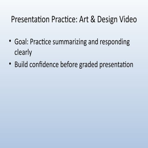 Group Presentation Practice for ESL students | PPTX