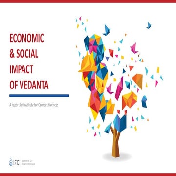 Economic and Social Impact of Vedanta Press Conference | PPT