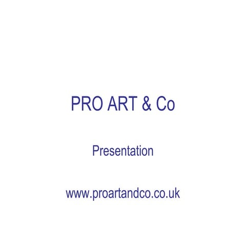 Pro Art & Co | PPT