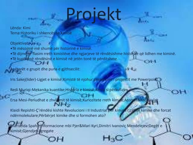 Metalet Dhe Jometalet | PPTX