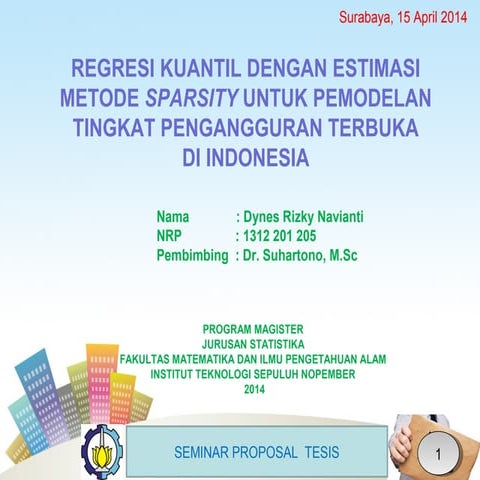 Presentation proposal Tesis ITS 2014 | PPT
