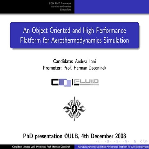 An Object Oriented and High Performance Platform for Aerothermodynamics ...