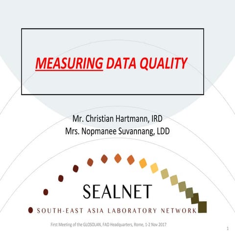 Measuring Data Quality | PPT