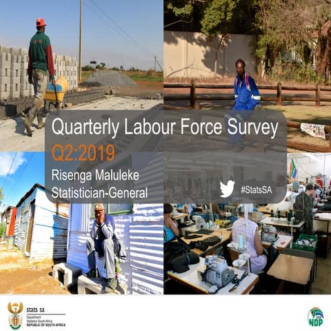 Quarterly Labour Force Survey (QLFS), 2nd Quarter 2019 | PPT