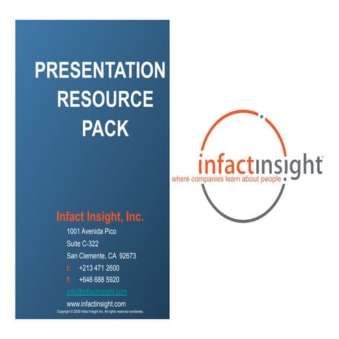 Presentation resource pack | PDF