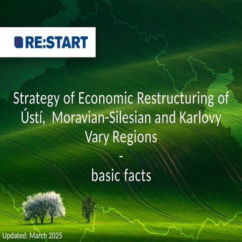 Strategy of Economic Restructuring of Usti, Moravian-Silesian and ...