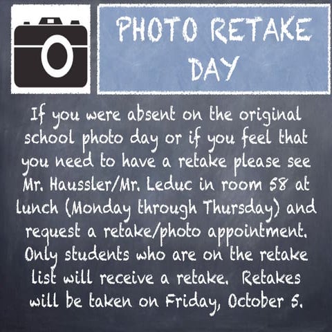 Presentation retakes | KEY