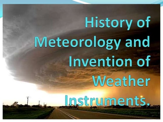 Weather instruments ppt for students | PPT