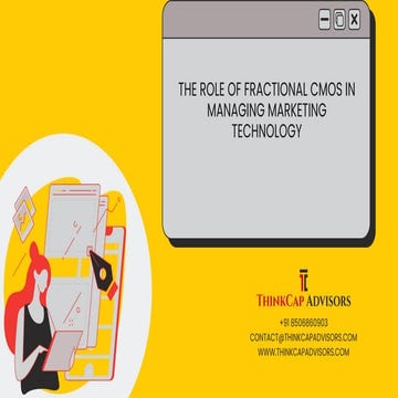 Role Of Fractional CMO In Managing Marketing Technology | PDF