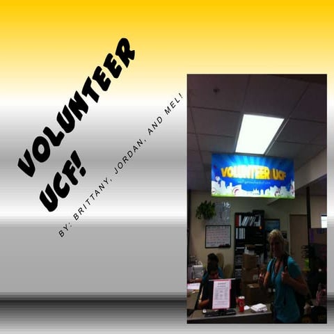 Volunteer UCF/ UCF Legal Services | PPT