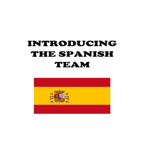 Presentations of the Spanish team | PDF