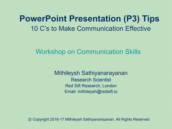 How to Prepare a PPT Presentation | PPT