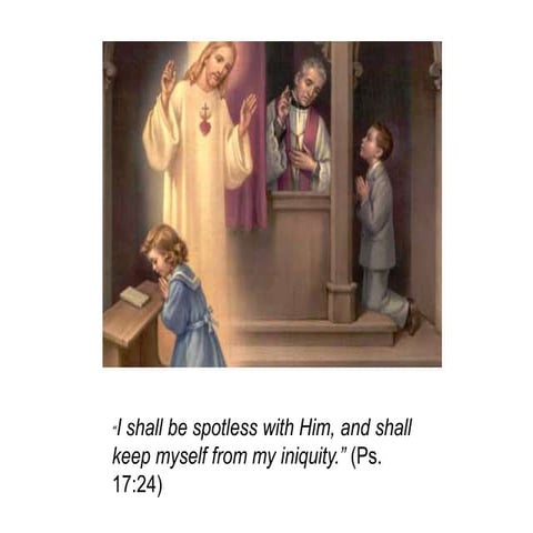 Presentation sacrament of reconciliation | PPTX