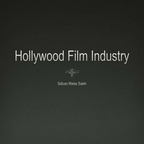 Presentation Hollywood | PPTX