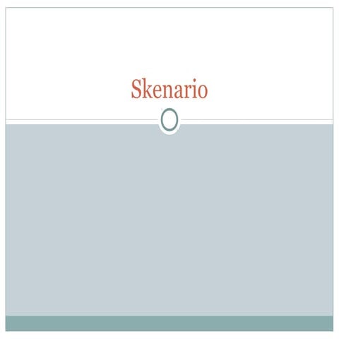 Presentation scenario | PPT