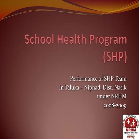 Presentation school health | PPTX