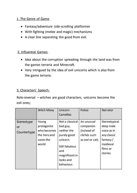 Initial brief audio script | DOCX