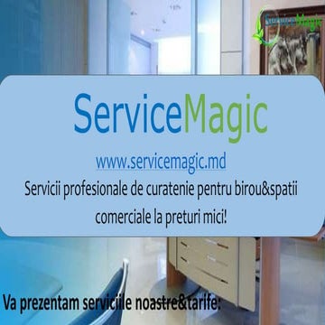 Cleaning company in Chisinau - ServiceMagic. | PPTX