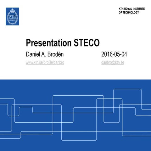 Presentation STECO | PPT
