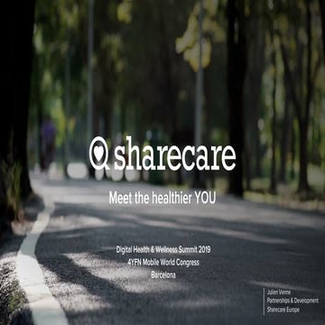SHARECARE @ Mobile World Congress 4YFN 2019 | PPT