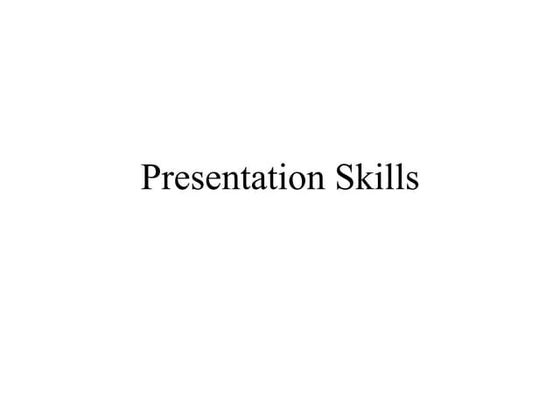 Effective 15-minute presentations - Cheat Sheet | PPT